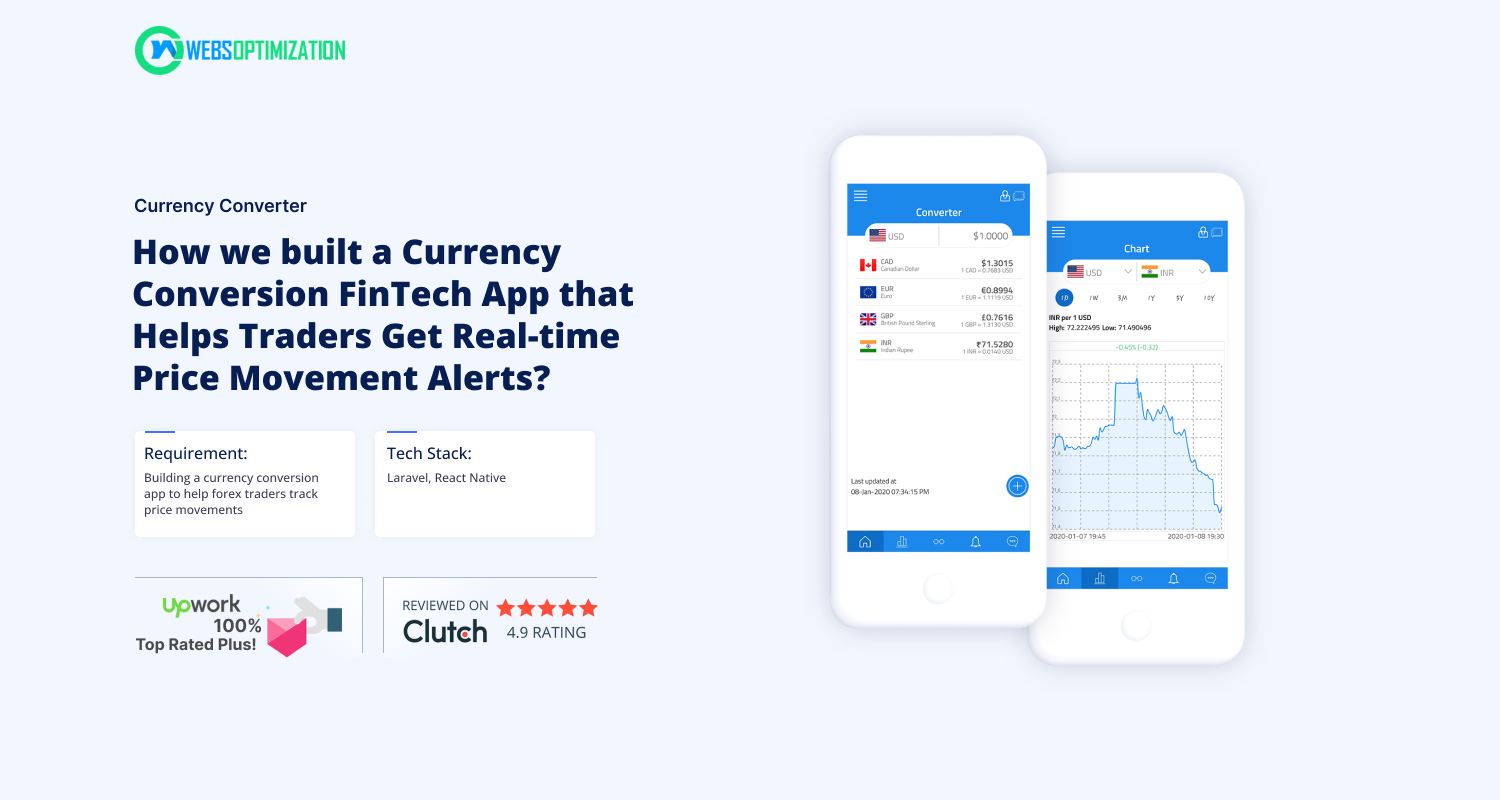 Currency Converter App | Built a Currency Conversion FinTech App